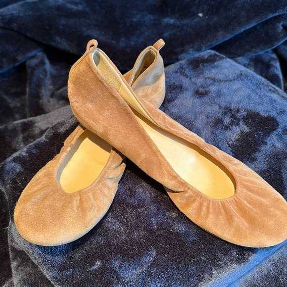 J. Crew | Shoes | J Crew Suede Flats | Poshmark